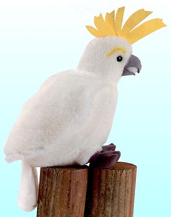 Stuffed Plush Cockatoo from Stuffed Ark