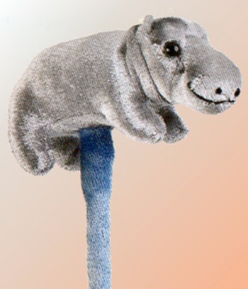 Stuffed Plush Hippo from Stuffed Ark