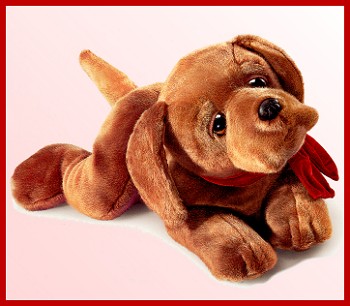 Stuffed Plush Chocolate Lab Puppy from Stuffed Ark